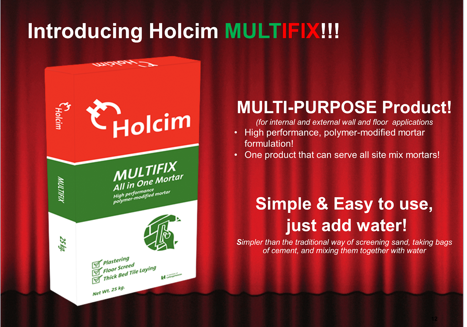Holcim launches new easy-to-use and multipurpose mortar product – Vic ...