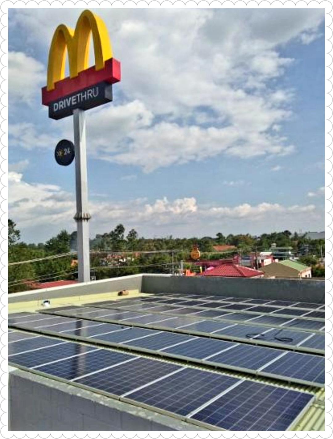 McDonald’s opens its first green location restaurants with solar power ...