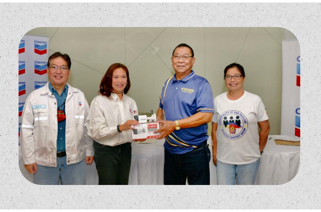 Chevron provides Barangay Danglayan in San Pascual, Batangas with CCTV ...