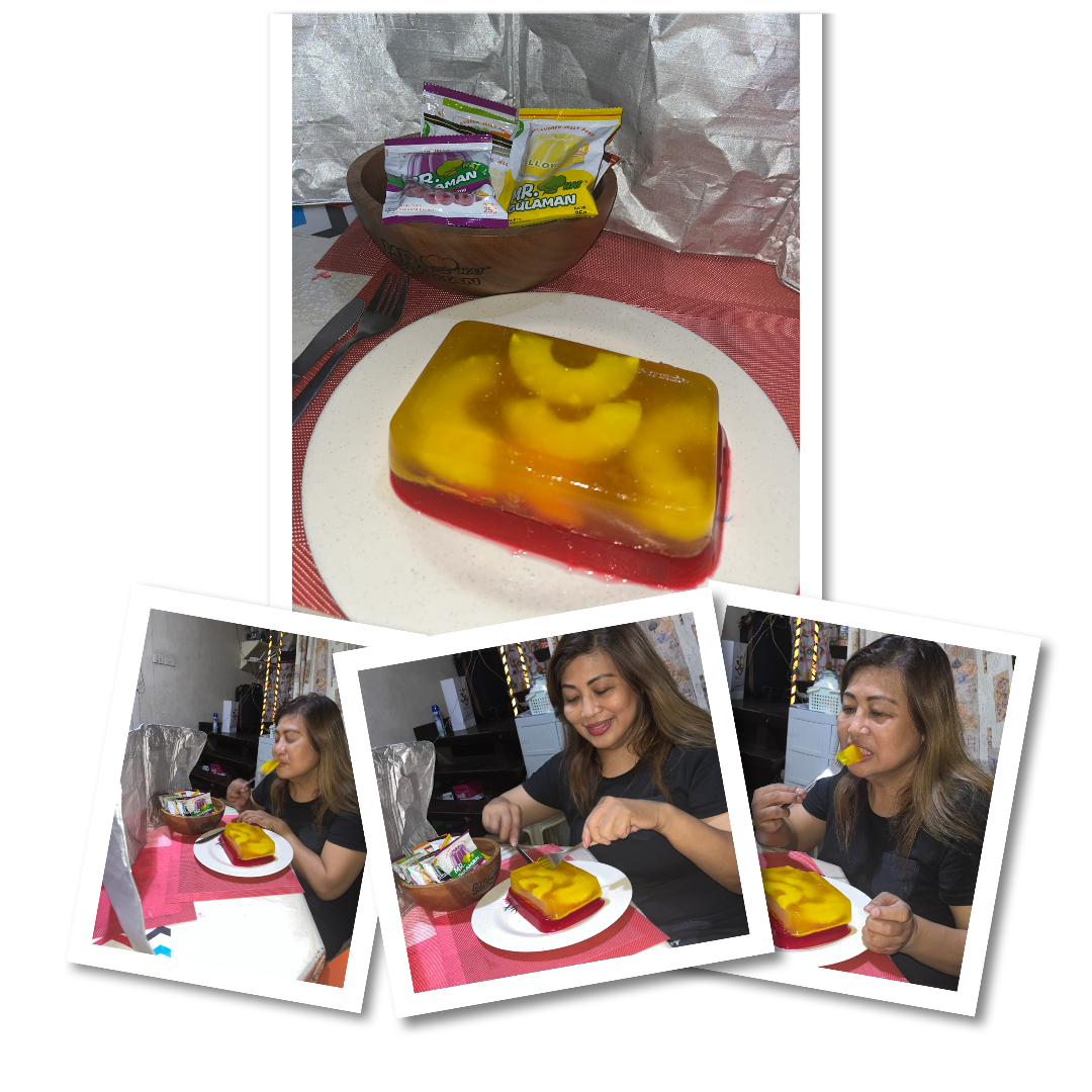 Try the cool fiesta dessert dishes from Mr. Hat Gulaman to taste the ...