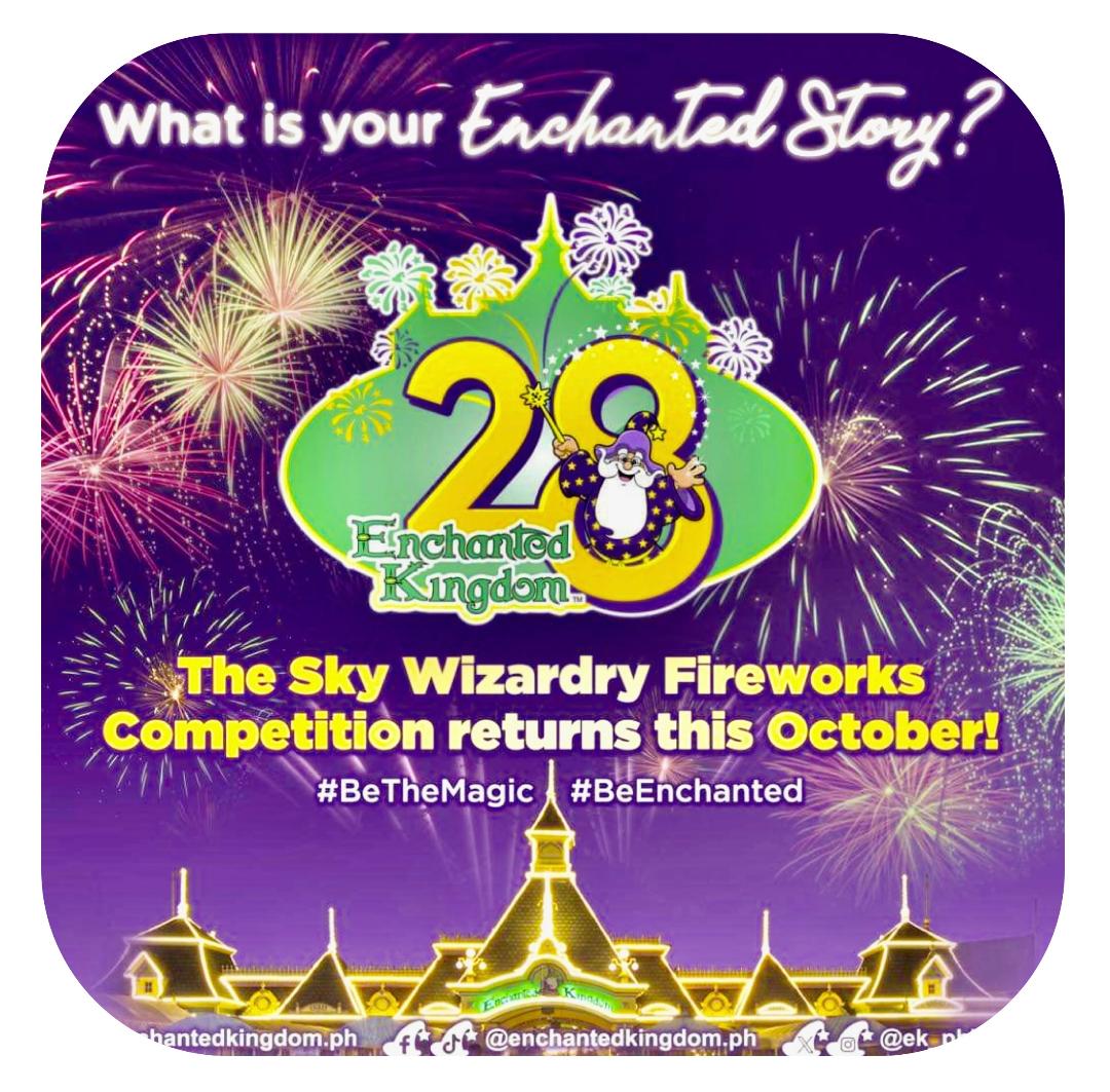 What Is Your Magical Tale? This October, Enchanted Kingdom will mark ...
