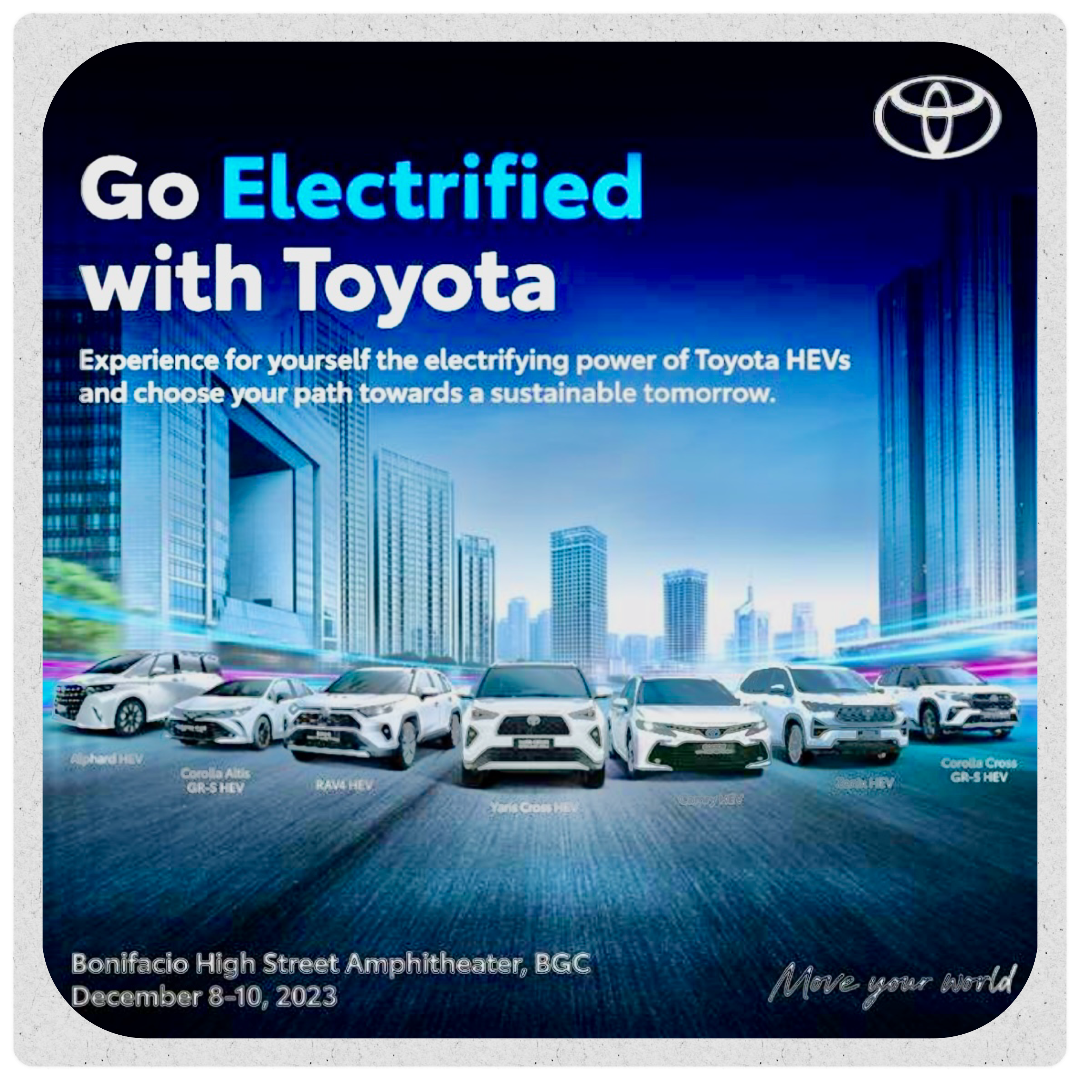 This weekend at BGC, take a test drive in a Toyota electric vehicle ...